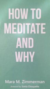 How to Meditate and Why : Mara M. Zimmerman – Whizbuzz Books